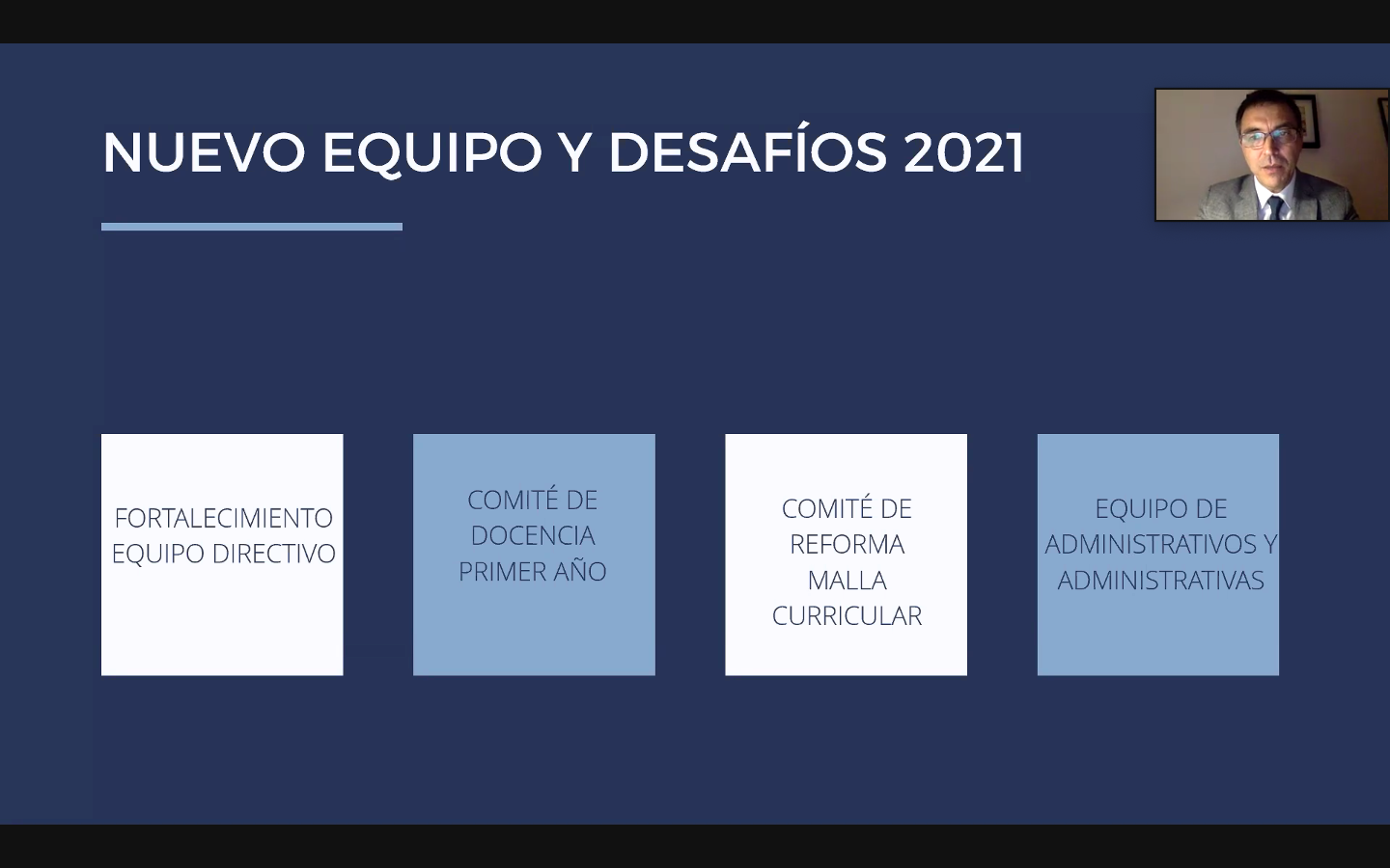 Decano Jaime Couso realizó Cuenta Pública 2020 – Facultad de Derecho UDP