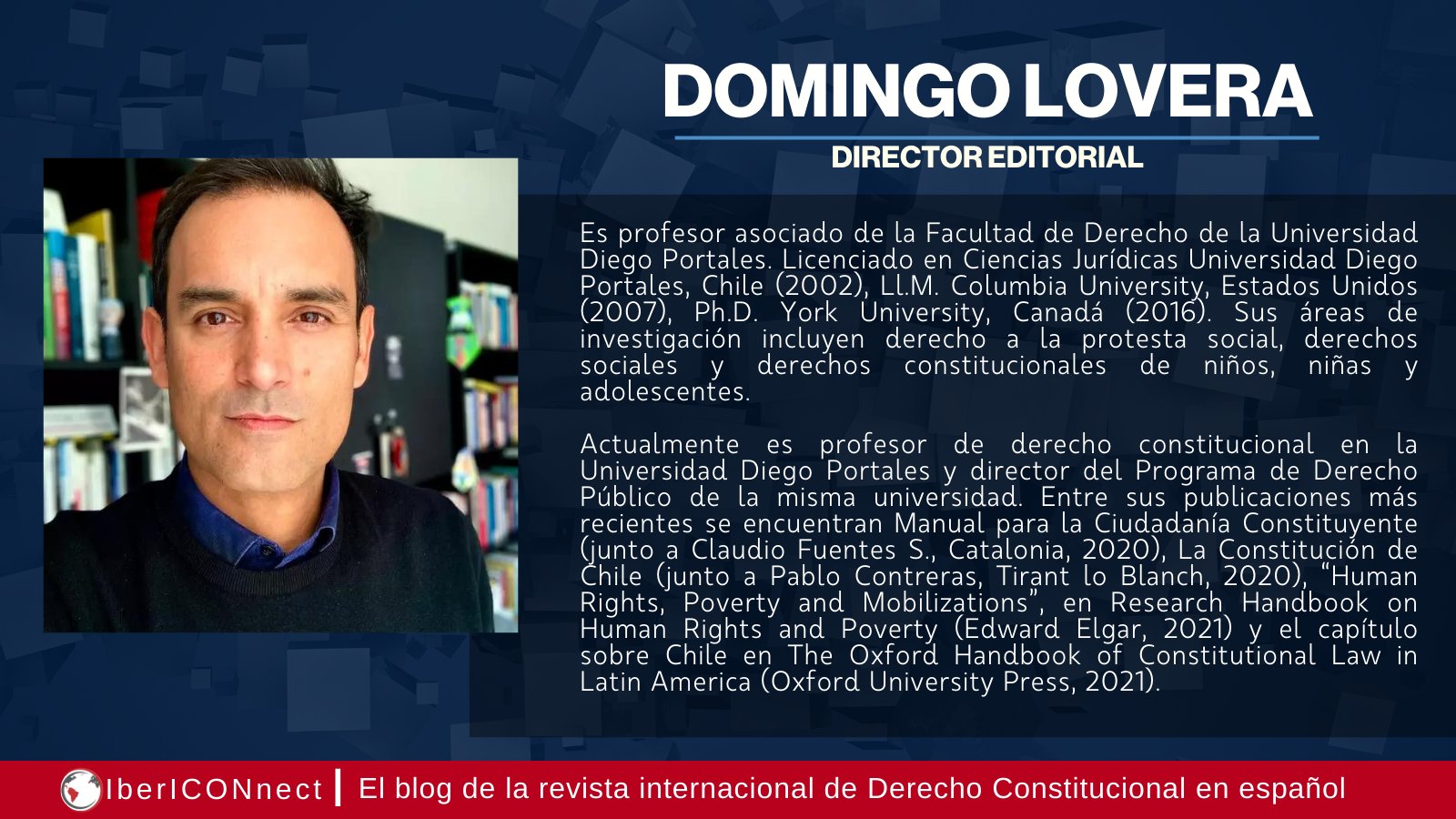 Académico Domingo Lovera integra equipo directivo de IberICONect ...