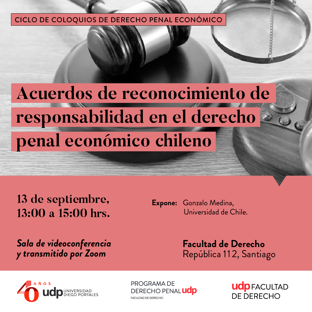 Ciclo de coloquios de Derecho Penal Económico: Acuerdos de ...