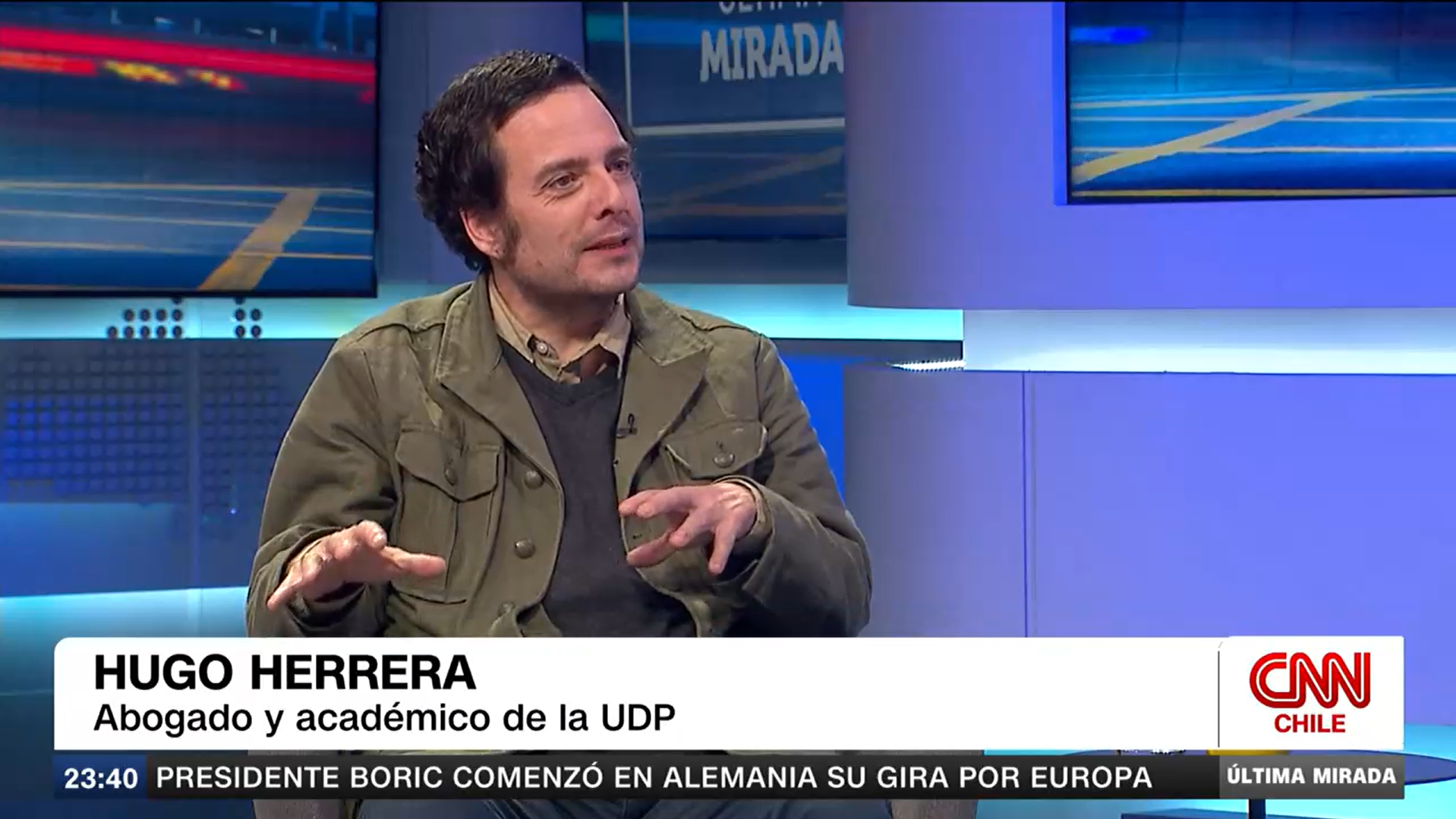 Crisis del sistema político: Hugo Herrera plantea falta de ideología en ...