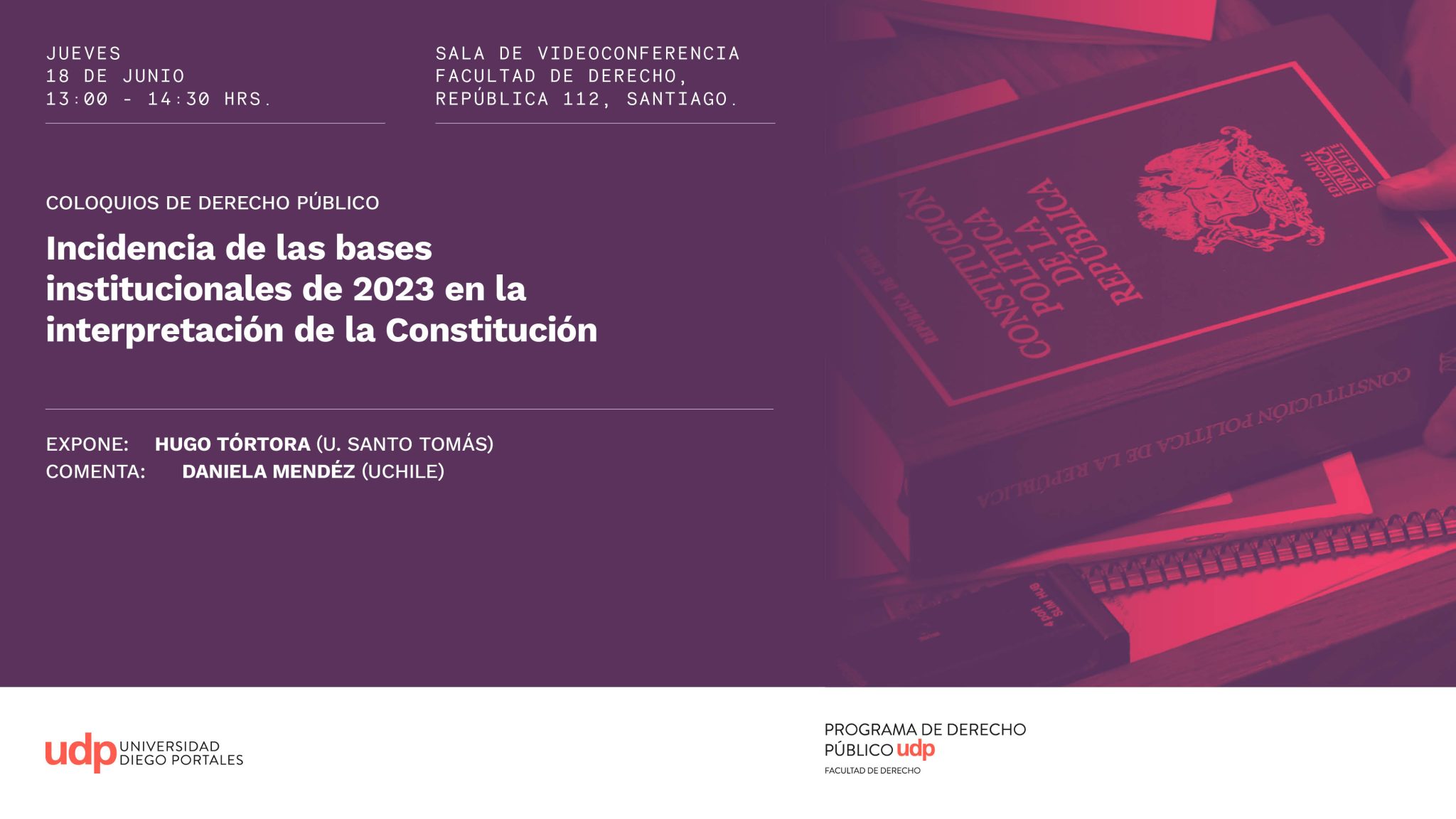 Coloquio de Derecho Público 2026: Incidencia de las bases ...